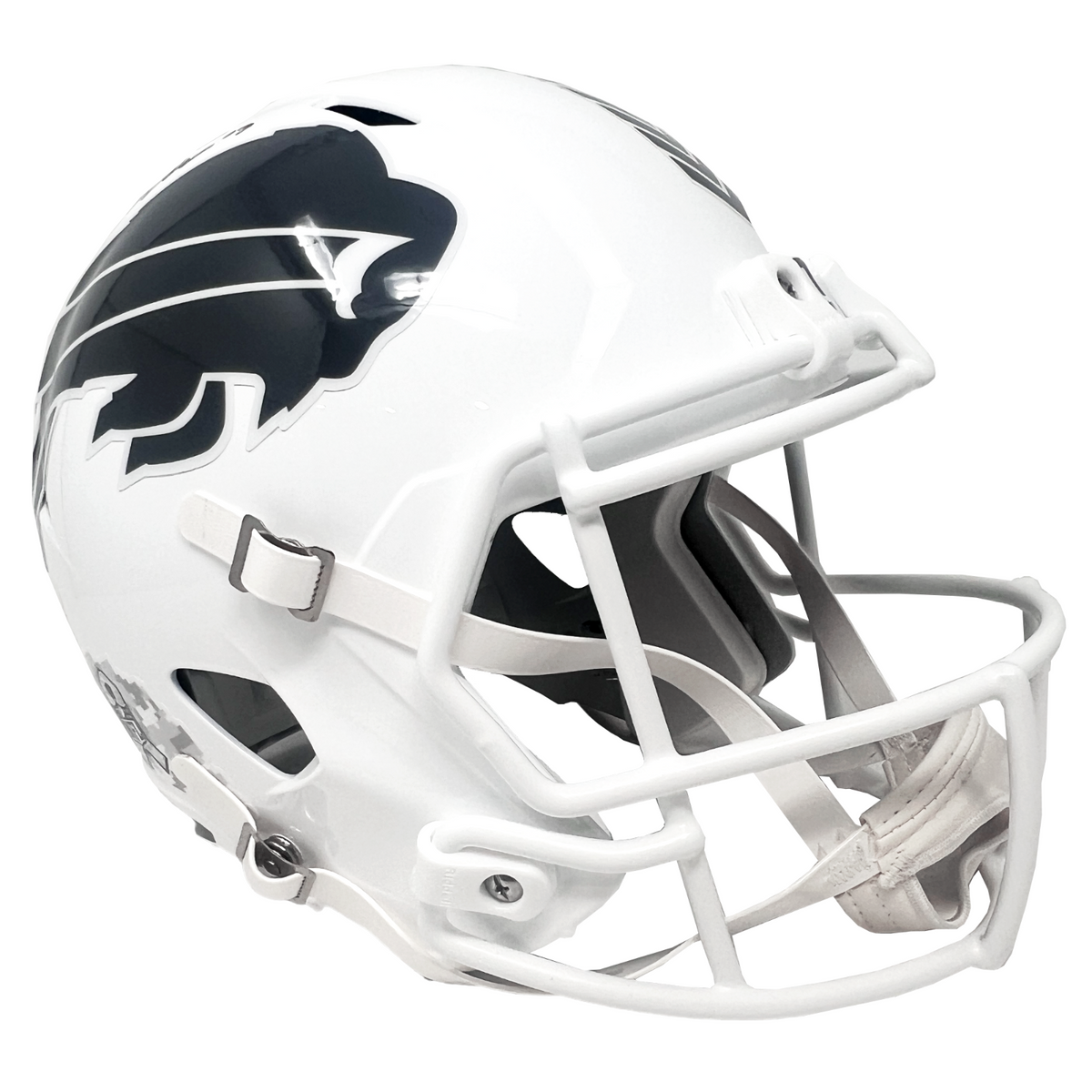 Josh Allen Buffalo Bills Signed Riddell Salute to Service Replica Helm ...