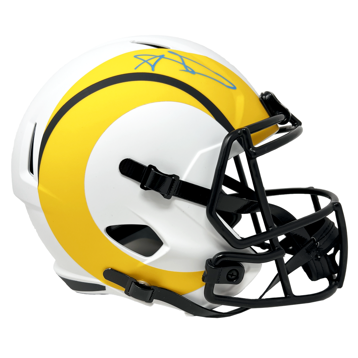 Aaron Donald Los Angeles Rams Signed Riddell Lunar Speed Replica Helme ...