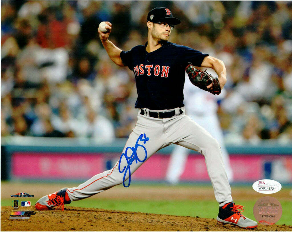Joe Kelly Boston Red Sox Signed 2018 World Series 8x10 Photo JSA ...