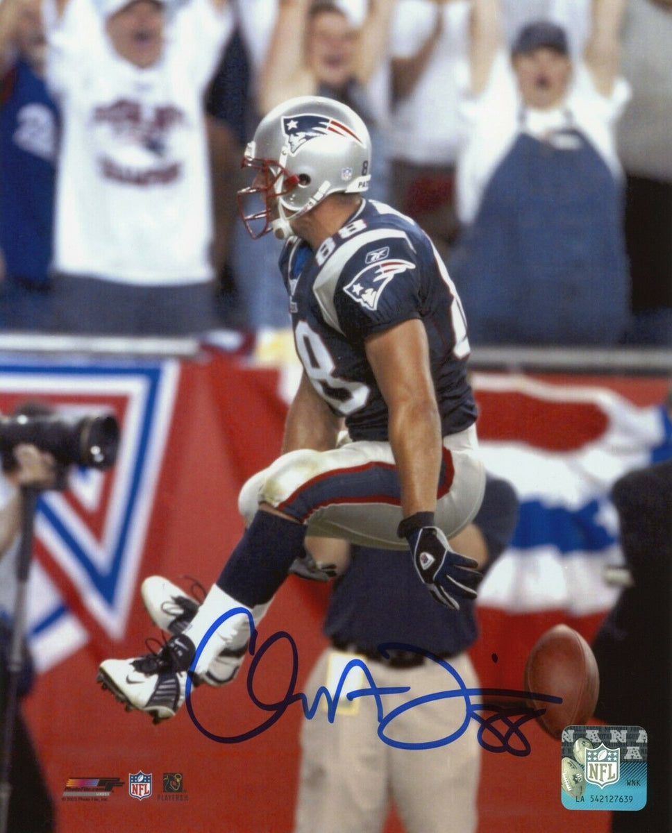 Christian Fauria New England Patriots Signed 1st TD 8x10 Photo Patriot ...